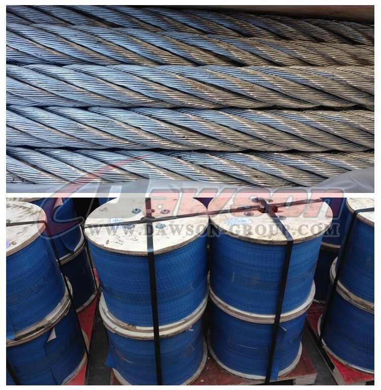 Steel Wire Rope(6×K19S-EPIWRC)(6×K19S-IWRC) API Metric, Wire Rope for ...