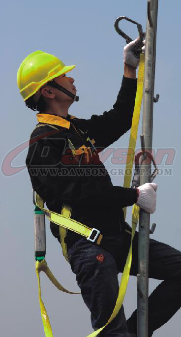 DSJ-3014 Outdoor Climb Fall Protection D-Ring, Forged Steel Rock ...