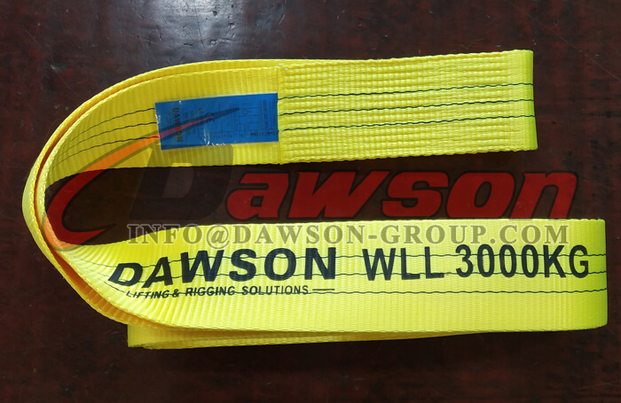 WLL 3 Ton Polyester Webbing Slings, 3000kg Flat Web Slings - Lifting ...