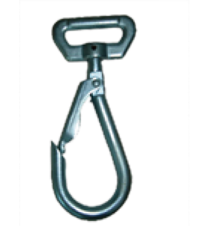 BS 1000kgs/2200lbs 1 inch Forged Swivel Snap Hook, 1" Zinc Plated ...