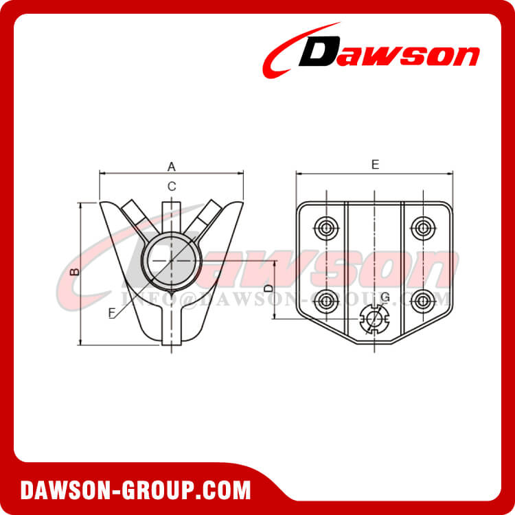 300kg Pipe Trolley Clamp, Trolley Clamp for Pipe - China Manufacturer ...