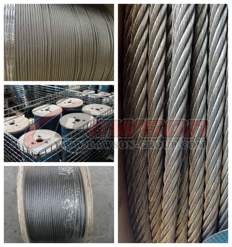Steel Wire Rope Construction(6×12+7FC) - Dawson Group Ltd. - China ...