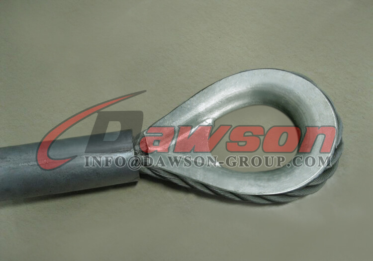 K2 Heavy Duty Stub-End Thimble, Superior Mild Steel Wire Rope Thimbles ...