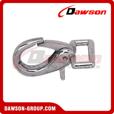 Spring Snap with Square Strip, stainless steel spring snap with square ...