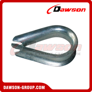 DAWSON DG-414SL Extra Heavy Wire Rope Thimbles (Shackle-Lock), Shackle ...