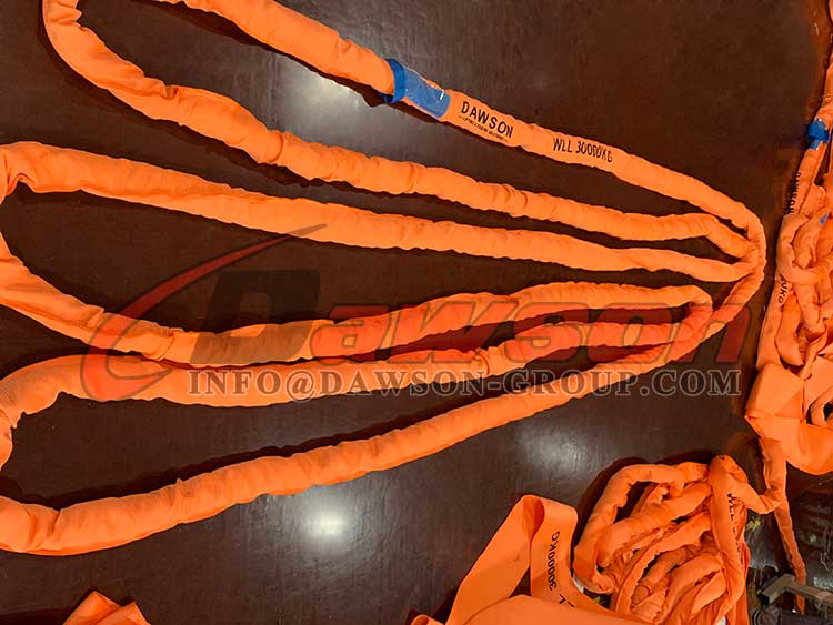 WLL 30T Polyester Round Slings AS 4497, 30000kg Heavy Duty Round ...