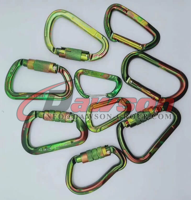 DS7101 Alloy Aluminum 7075 Carabiner Snap Hooks, Snap Hook Carabiner ...