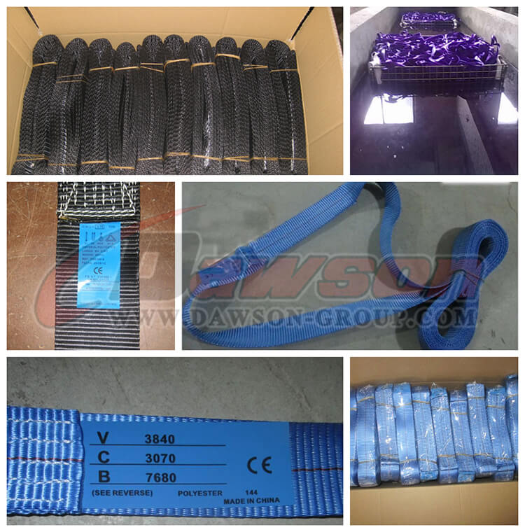 Endless Type Webbing Sling ASME ANSI B30.9, Flat Type Endless Web ...