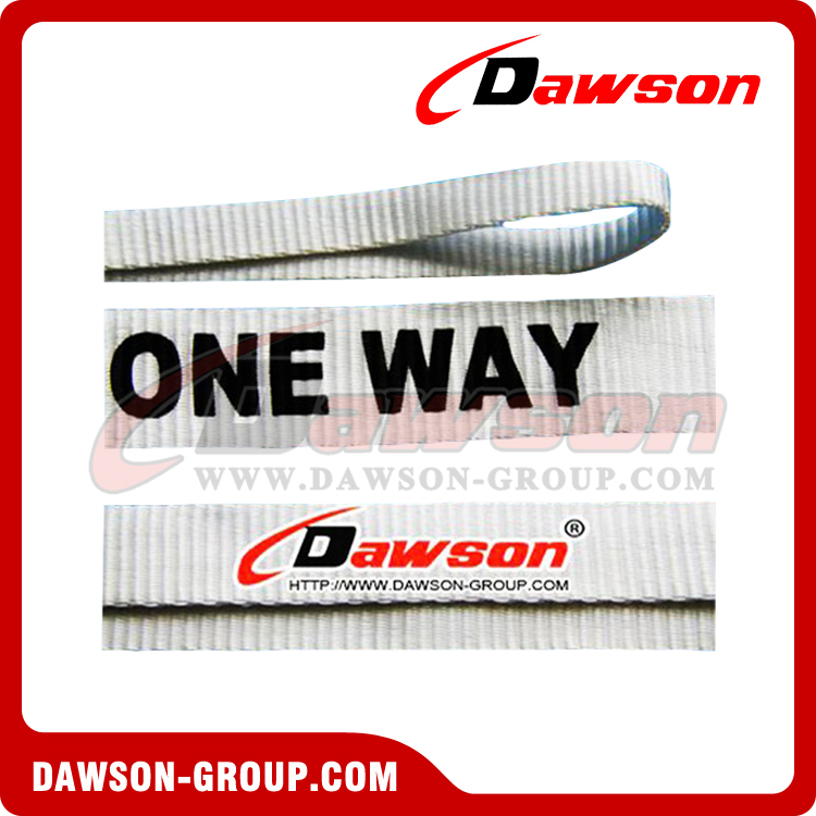 Polyester One Way Slings for Lifting, Crane Lifting Slings, Disposable ...