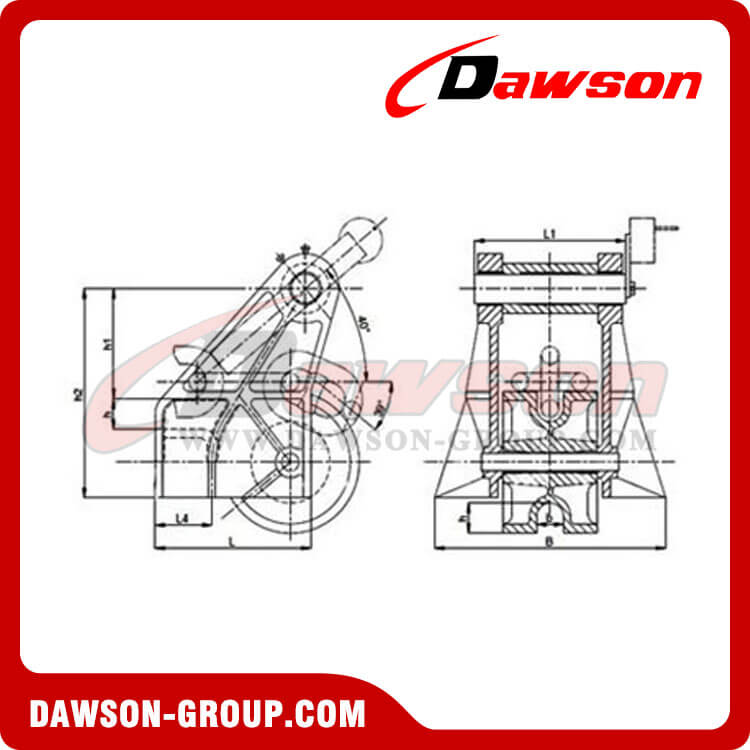 Pawl type anchor chain stopper - Dawson Group Ltd. - China Manufacturer ...