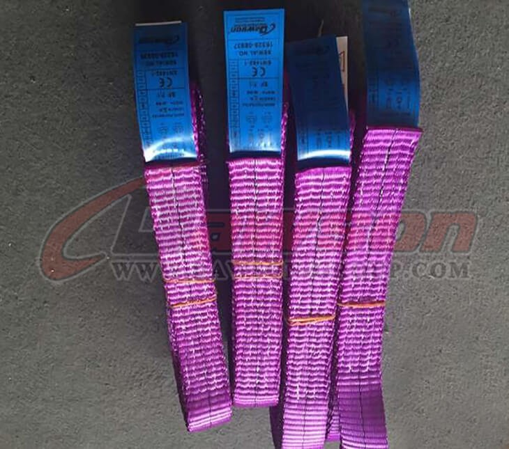 WLL 1 Ton Polyester Webbing Slings, 1000kg Webbing Sling, Flat Web ...