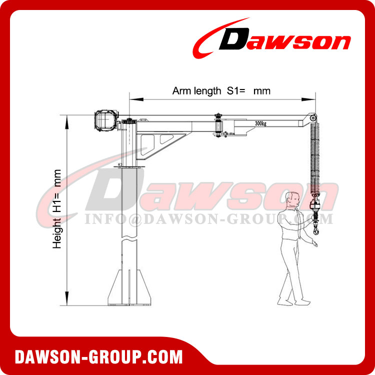 Cantilever Crane, Folding Arm Type Slewing Arm Crane, Jib Cranes ...