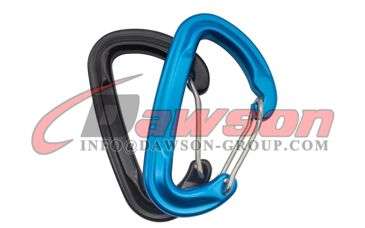 DSJ-A7106U Aluminum Material For Custom Round Shape Carabiner, 7KN ...
