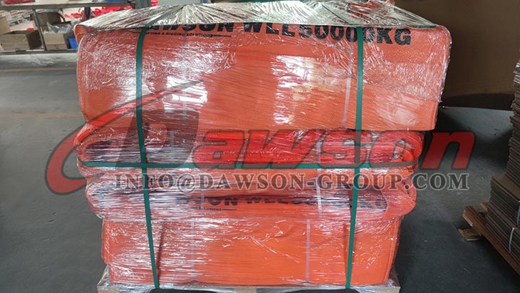 WLL 50 Ton Polyester Heavy Duty Webbing Slings, 50000kg Heavy Duty Flat ...