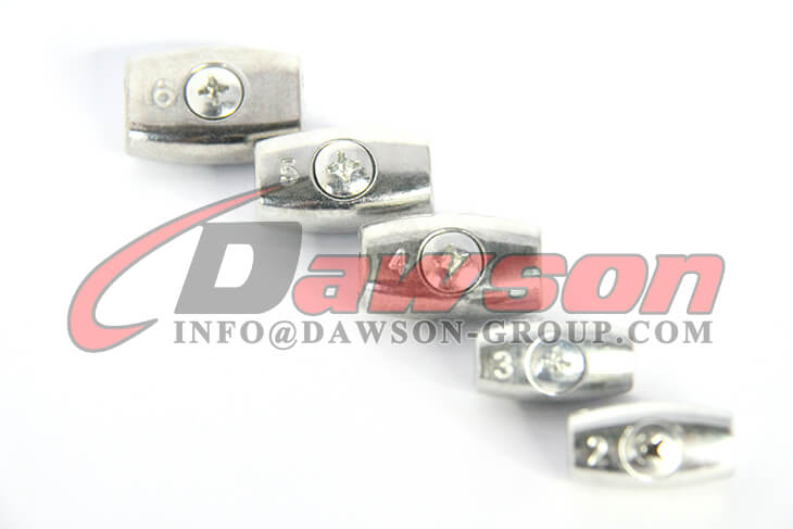 Stainless Steel Egg Shaped Wire Roep Clip, Oval Wire Rope Clip - Dawson ...