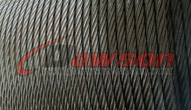 Steel Wire Rope Construction(6×K26WS+IWRC)(6×K36WS+IWRC), Wire Rope for ...