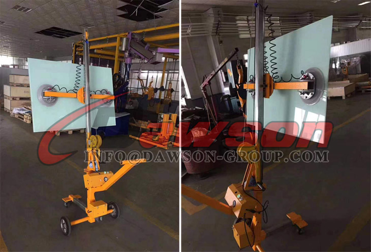 Glass Hoist, Manual Easy Operation Trolley with Sucker, Suction Glass ...