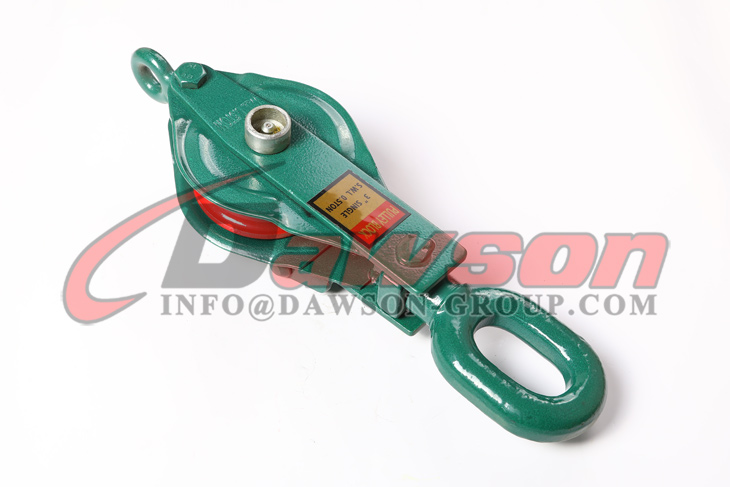 Open Type Pulley Block Single Sheave With Eye, snatch blocks, pulley ...