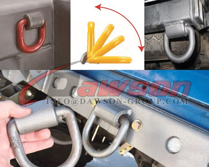 G80 Heavy Duty Bolt On D Ring Lifting Points, Grade 80 Lifting Points ...