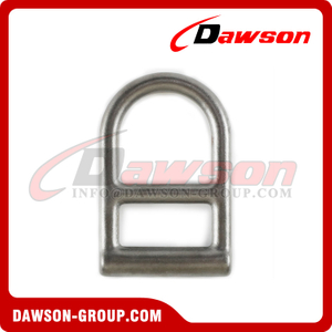 BS 3000kgs/6600lbs 1 inch Forged Double D Ring, 1" 25MM Forged Double D ...