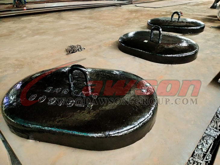 Concrete Mooring Sinker, Cast Iron Mooring Sinkers for Mooring Systems ...