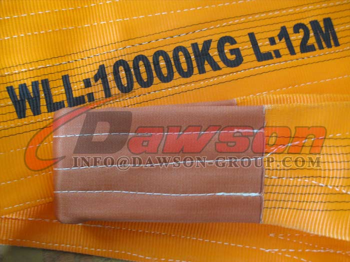 WLL 3 Ton Polyester Webbing Slings, 3000kg Flat Web Slings - Lifting ...