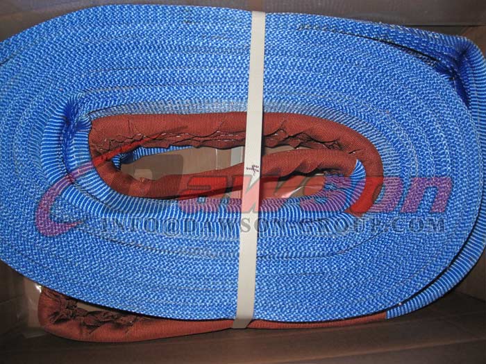 WLL 12 Ton Polyester Webbing Slings, 12000kg Endless Type Web Lifting ...