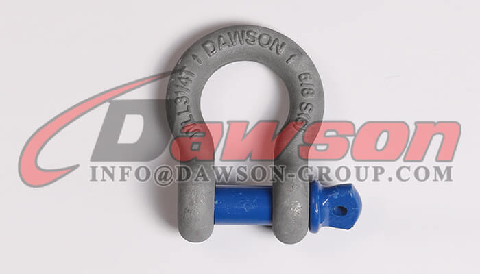 Forged Trawling Dee Shackle with Square Head Oversize Pin, Fishing ...