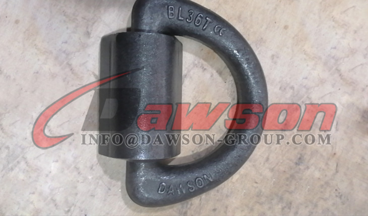 DS-AL-C1 36T D-Ring, 36T Breaking Load Industrial D Ring, Fixed ...