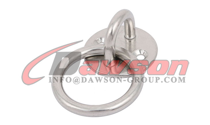 Stainless Steel Round Eye Plate with Ring - Dawson Group Ltd. - China ...