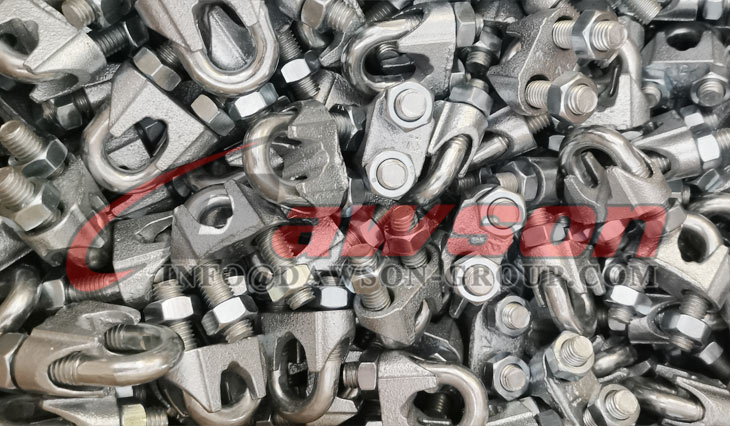 Galvanized Deka Wire Rope Clips, Electric Galvanized Short Jaw ...