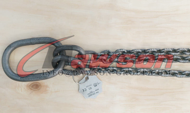 Grade 80 Triple Leg Chain Sling, G80 Chain Slings for Lifting & Lashing ...