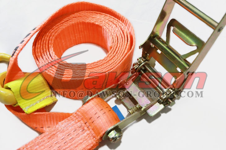 MBL 20T Lashing Belt with Fix Type J Hook and Swivel Type J Hook - Dawson Group Ltd. - China ...