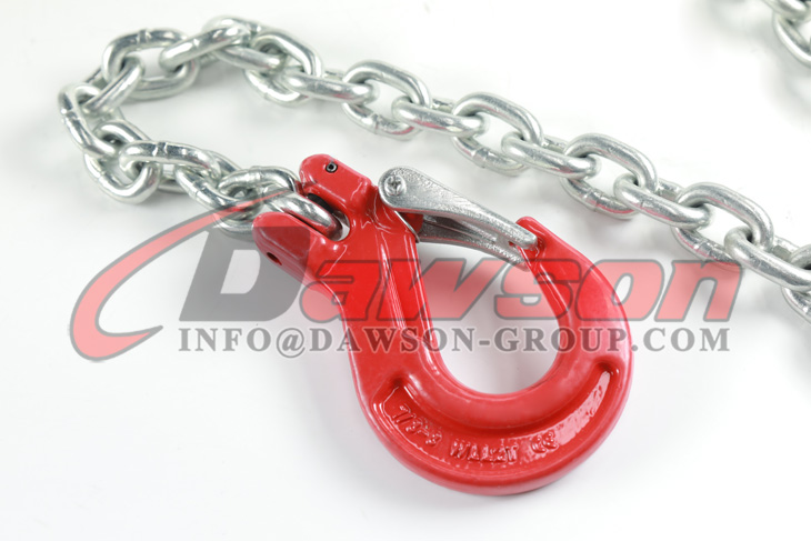 G80 Double Leg Chain Slings, Grade 80 Chain Sling for Lifting & Lashing - China Manufacturer ...