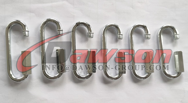Zinc plated Wide Jaw Quick Link, Wide Quick Link - Dawson Group Ltd ...