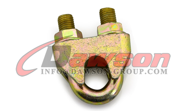 Din 1142 Galv. Malleable Cast Wire Rope Clip, Galvanized Heavy Duty ...