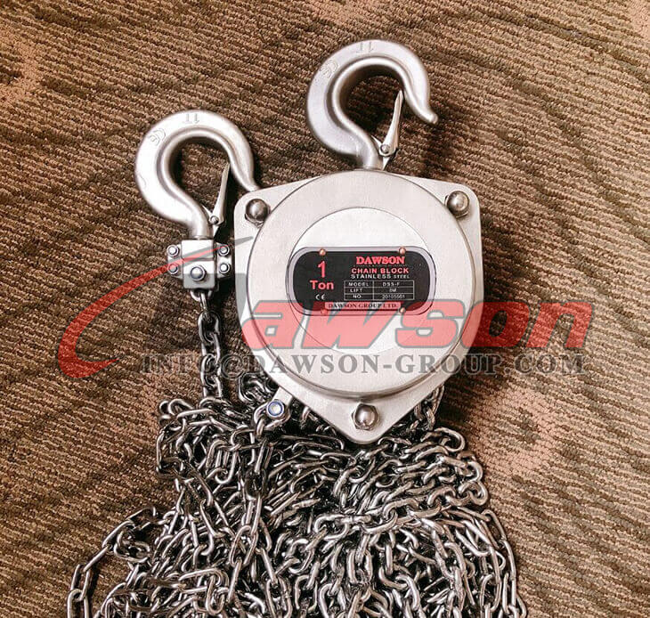0.5T 1T 2T 3T 5T 7.5T 10T 15T Totally Enclosed Stainless Steel Chain ...