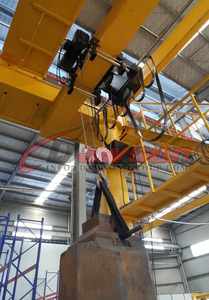 Foot-Mounted Electric Wire Rope Hoist For Wire Sling Hoist, lifting ...
