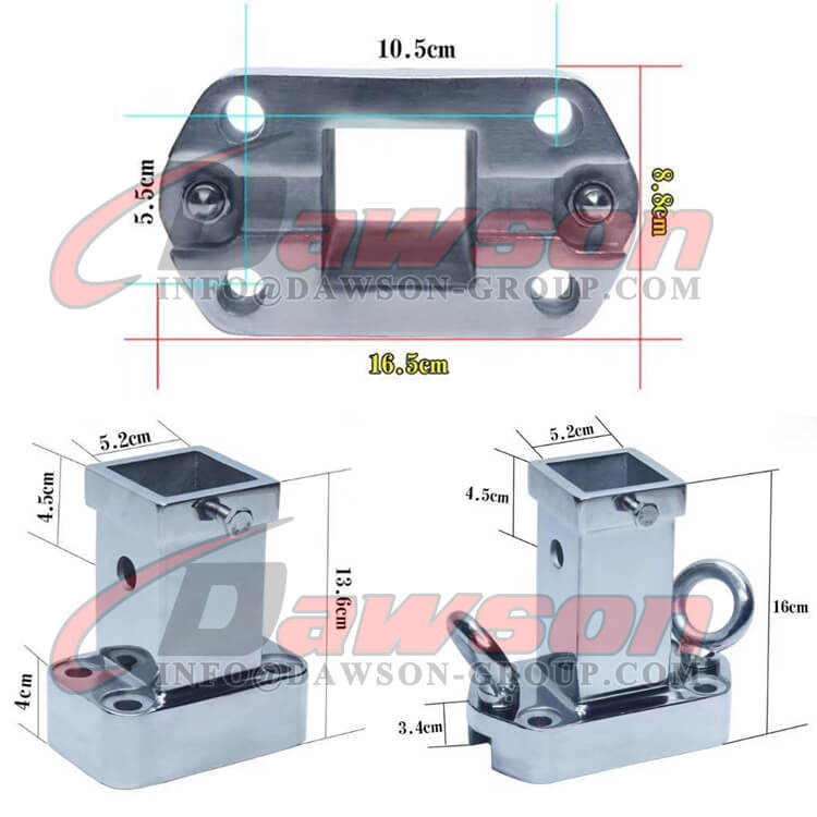 Stainless Steel 304 Shackle for Towing Hook - Dawson Group Ltd. - China ...