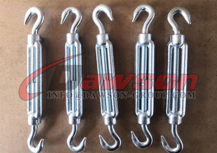DIN 1480 Hook & Hook Turnbuckle, Forged Steel Turnbuckles - Dawson ...