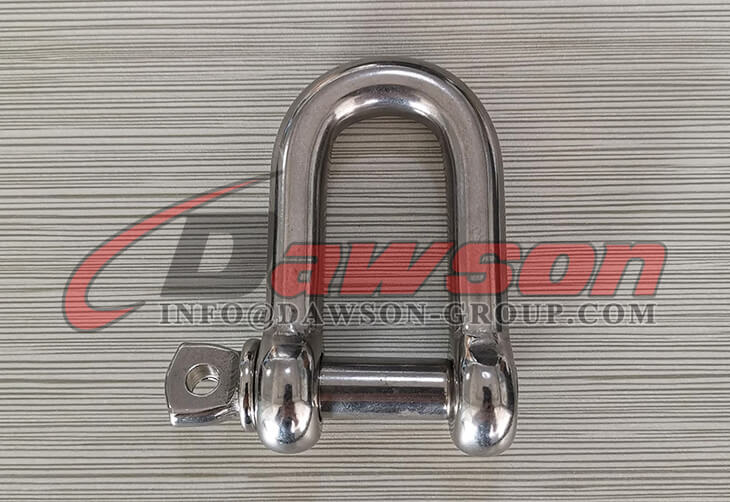 Stainless Steel European Type Shackle with Lock Pin - Dawson Group Ltd ...