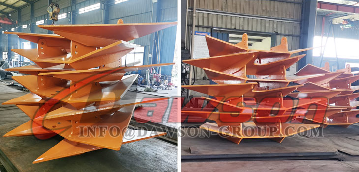 Marine Double Shank Anchor High Holding Power Anchor Type B, Steel ...