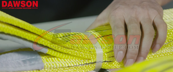 WLL 12 Ton Polyester Webbing Slings, 12000kg Endless Type Web Lifting ...