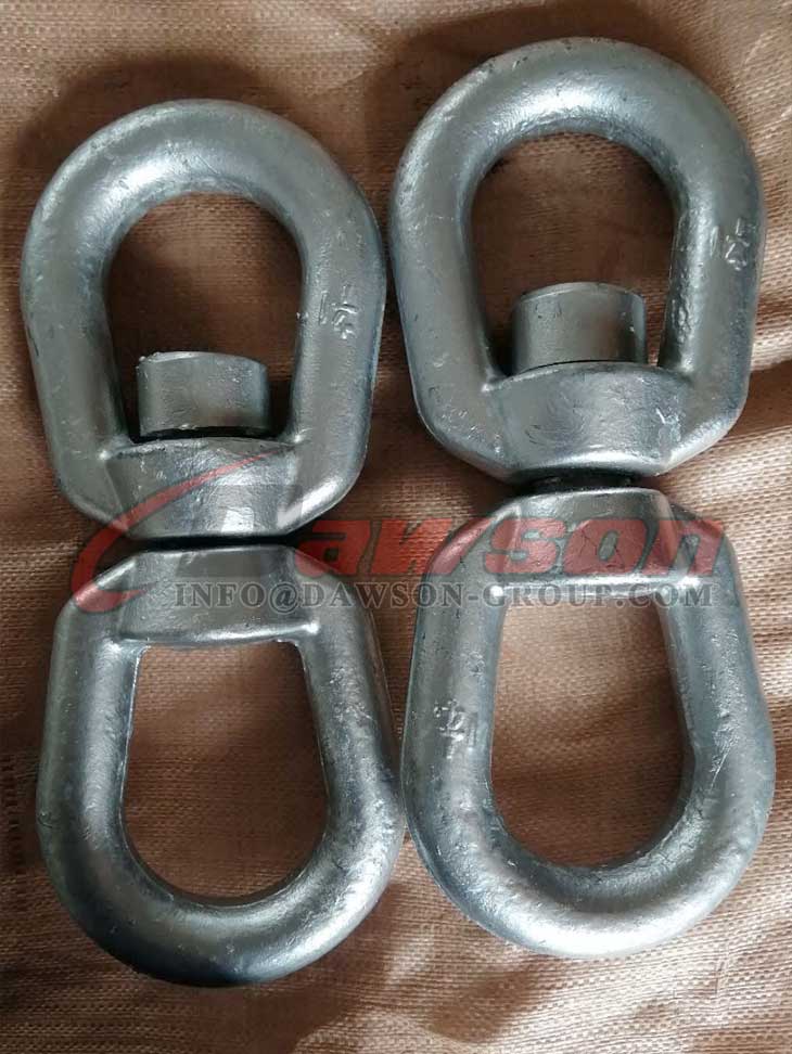 Forged Regular Swivel, Electro-galvanized Eye & Eye Swivels, Hot dip ...