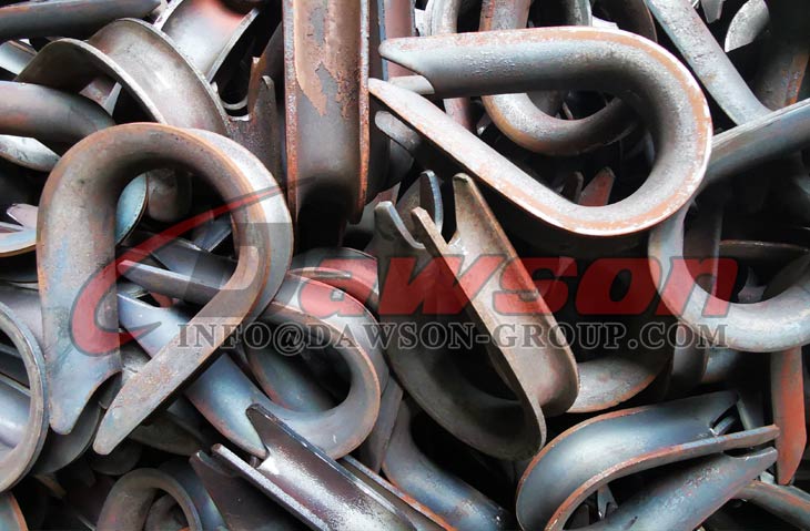 K3 Galvanized Fibre Rope Thimble, Hawser Thimbles Suitable for Fiber ...