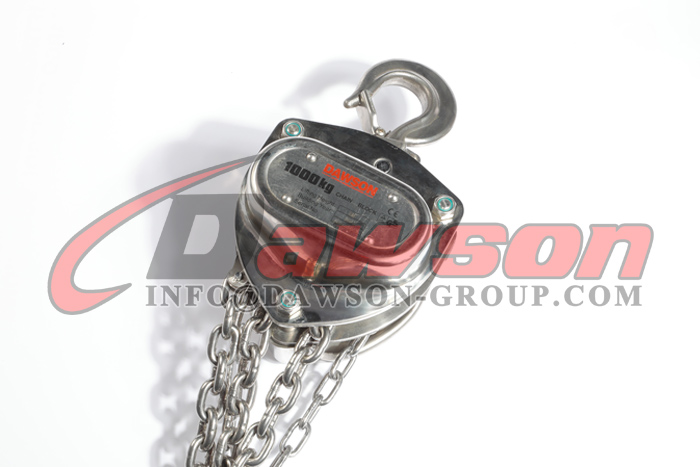 DS-ST-C Stainless Steel Chain Hoist, SS Chain Block, Manual Chain Hoist ...