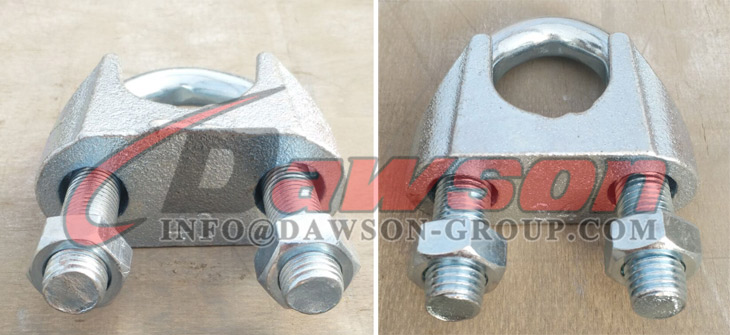 Din 741 Galv. Malleable Casting Wire Rope Clip, Cast Steel Galvanized ...