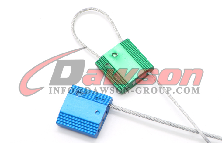 DS-BCC201 Aluminium Alloy Container Truck Wire Rope Security Cable Seal ...