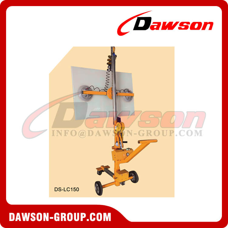 Glass Hoist, Manual Easy Operation Trolley with Sucker, Suction Glass ...