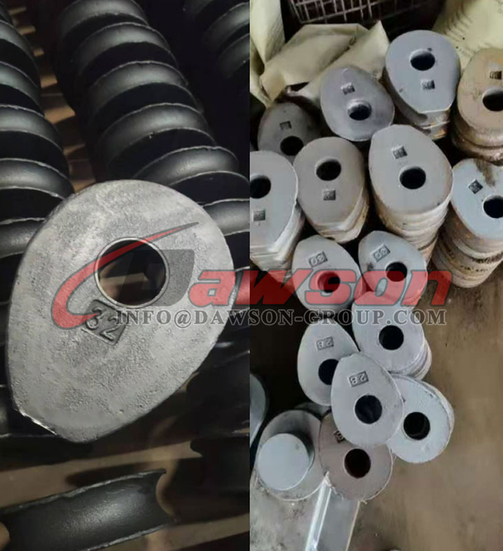 JIS Type Solid Thimble, JIS B 2802 Dead Eye Thimble, Heavy Duty Casting ...